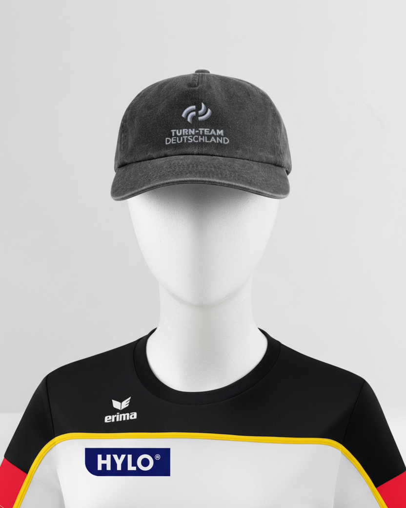 Turn-Team Deutschland Vintage Cap - grau – DTB-Shop